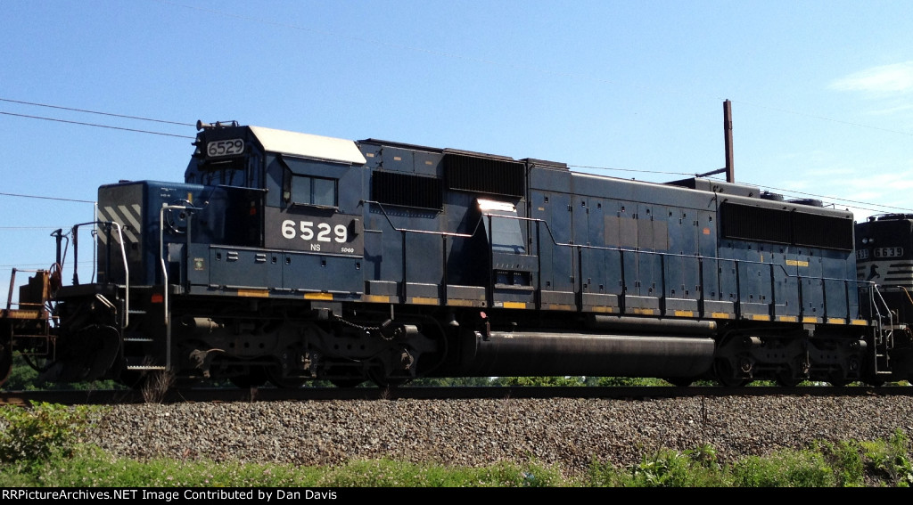 NS SD60 6529 in HLCX Blue on 24K